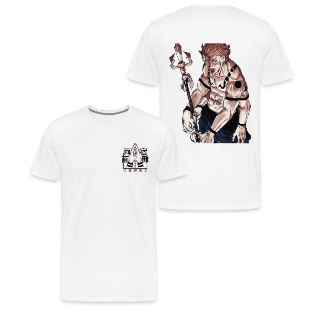 Ryomen Sukuna Full Form T-Shirt For Anime Fan - Shop Graphic Designed T ...
